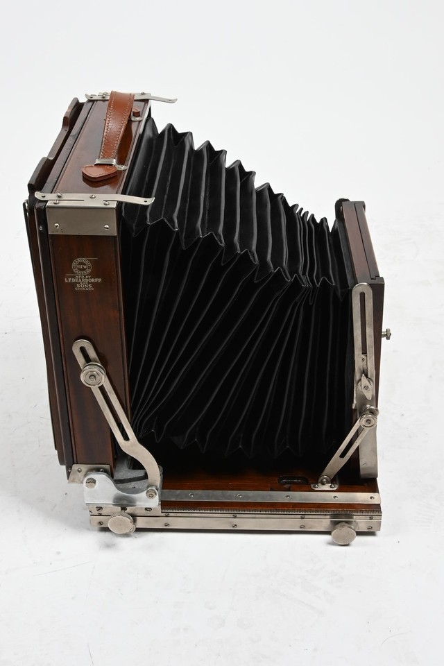 Deardorff 8x10 Folding View Camera Mahogany Wood Wooden w/Rear Swing ...