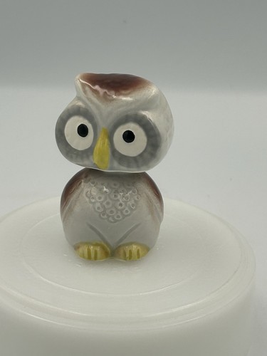 Vintage Ceramic Owl Bobble Head Figurine Made In Japan 3” | eBay