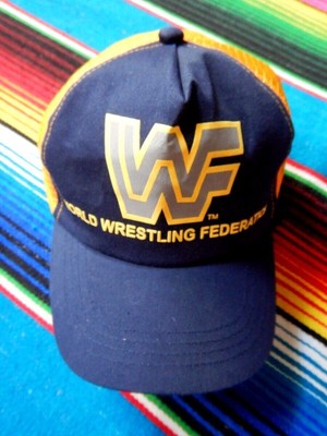 New & Rare VINTAGE WWF 1980's Kids Trucker Cap Hat WWE | eBay