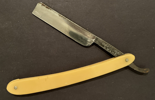 Vintage Bresduck Dubl Double Duck Dwarf Straight Edge Razor | eBay