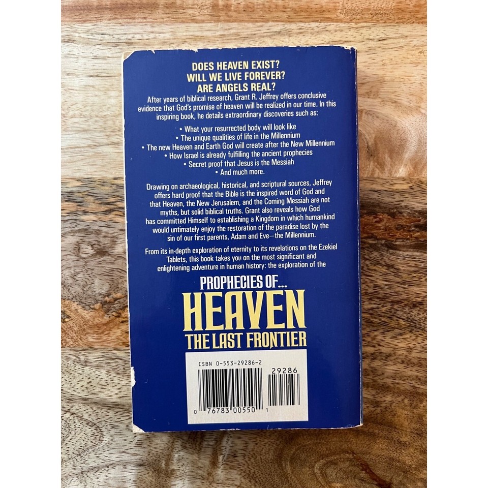 Heaven The Last Frontier by Grant R. Jeffrey 9780553292862| eBay