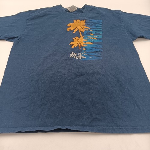 Caribbean Side T Shirt Mens XL Blue Riviera Maya Graphic Tee | eBay