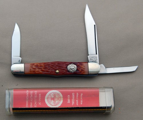 Official BSA Scout Knife Camillus Whittler BSA #1047 Includes Box ...