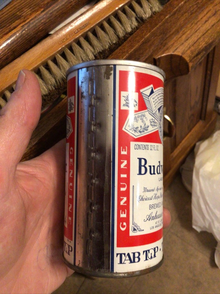 TAB TOP. BEER CAN BUDWEISER STRONG BEER ST LOUIS MO. INDOOR CAN MN | eBay