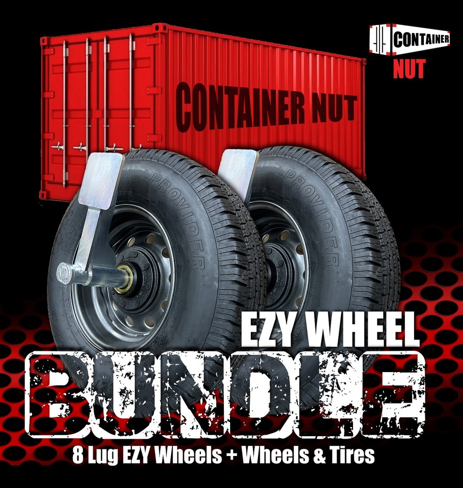 EZY WHEELS | 8 LUG | The Original Shipping Container Wheels | Made in USA | eBay Australia