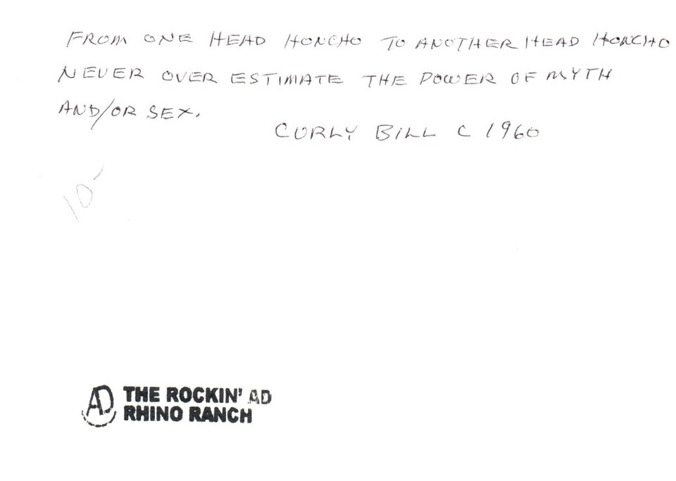 Allen Dutton Signed Print "The Rockin AD Rhino Ranch" | eBay