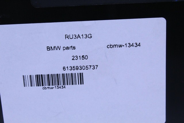 BMW JBE MODULE H3 E93 328ii 335i Xi CONVERTIBLE ONLY P# 61359305737 for ...