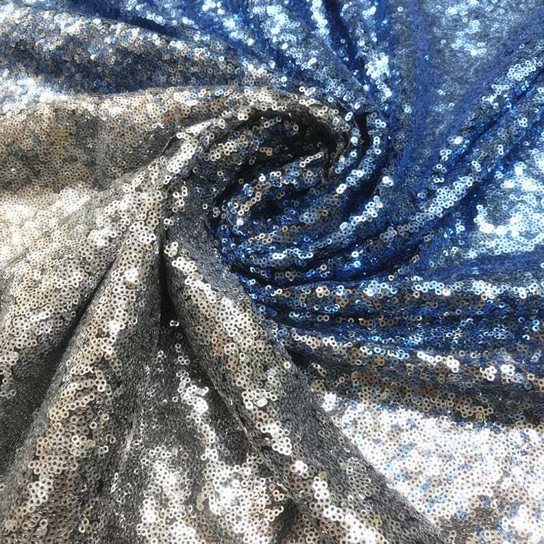 Light Blue Sparkle Fabric