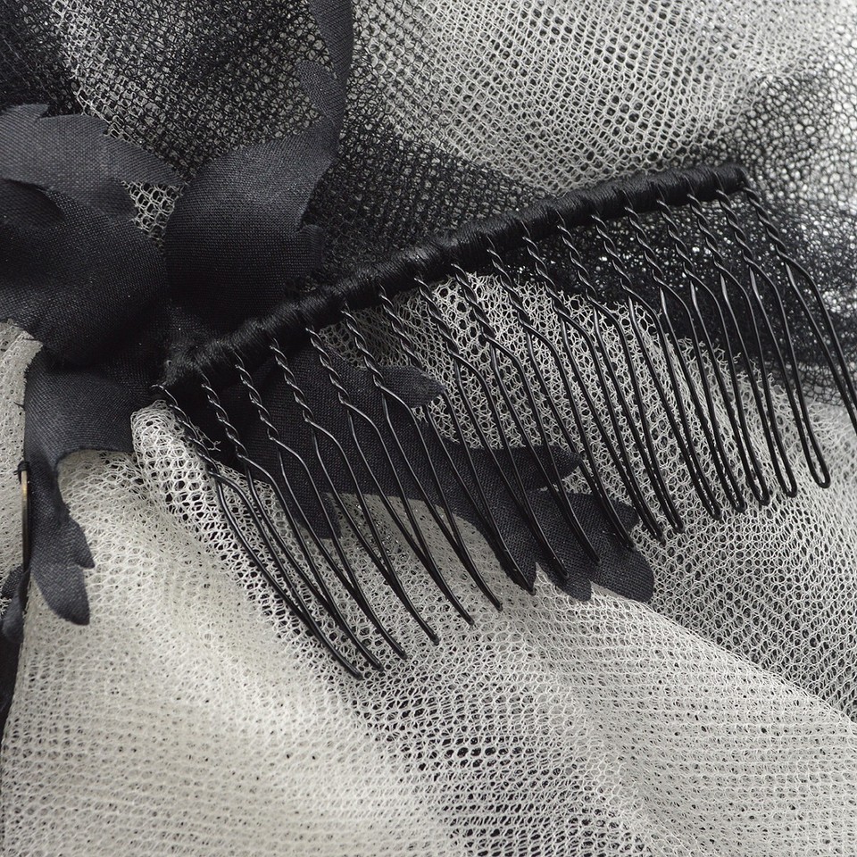 Chanel Hair Combs Black Canvas 17A 99905 | eBay