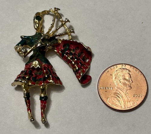 vintage jewelry Bagpiper Pin And Bonus. | eBay