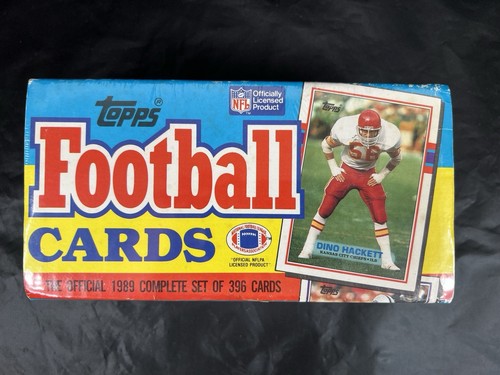1989 Topps Football Card Factory Set Sealed Unopened Tape Intact 396 ...