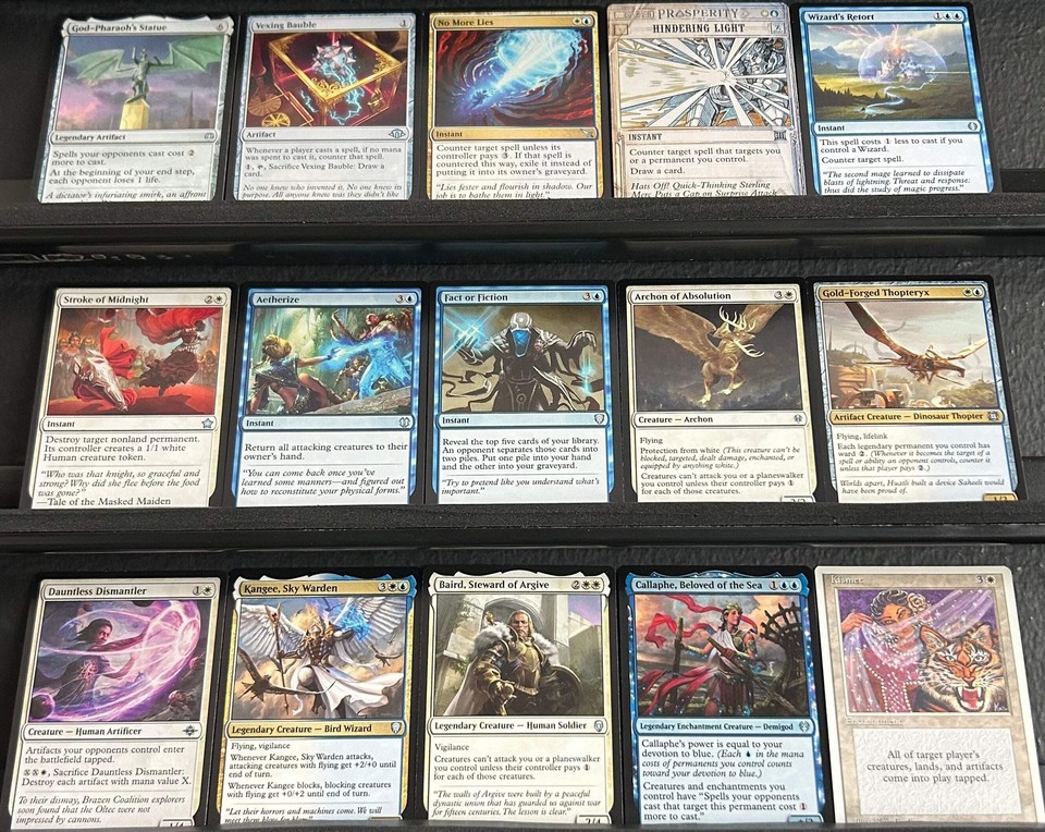 ***Custom Commander Deck*** Grand Arbiter Augustin IV - Stax Control ...