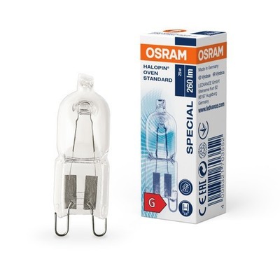 OSRAM 66725 OVEN HALOPIN 25W 230V G9 300° | eBay UK