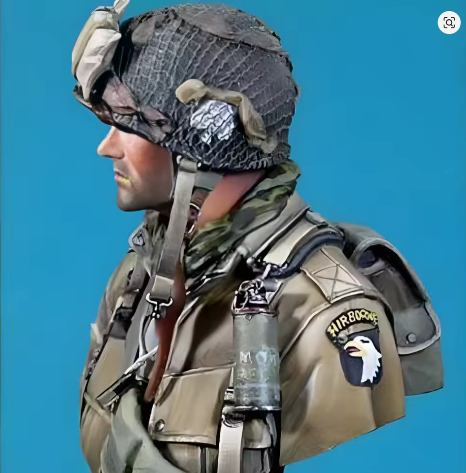 1/10 Resin Bust WW2 G.I. Soldier Yank Figure Model Kit Unpainted ...