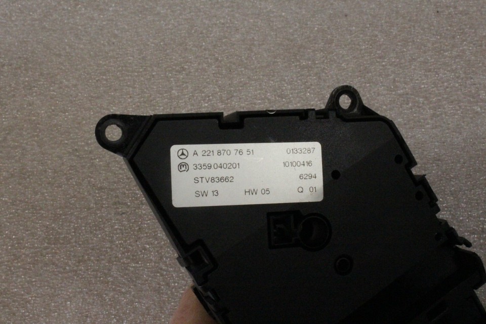W221 W216 Mercedes Electric Seat Adjust Button Switch Memory Control ...