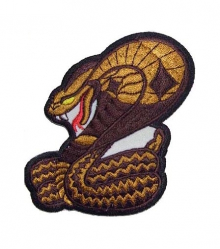 Brown Cobra Snake Patch, Snake Patches | eBay