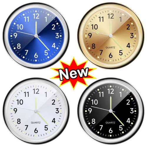 Car Clock Mini Luminous Stick-On Digital Watches Clock For Vehicle --Nice Nice | eBay Australia