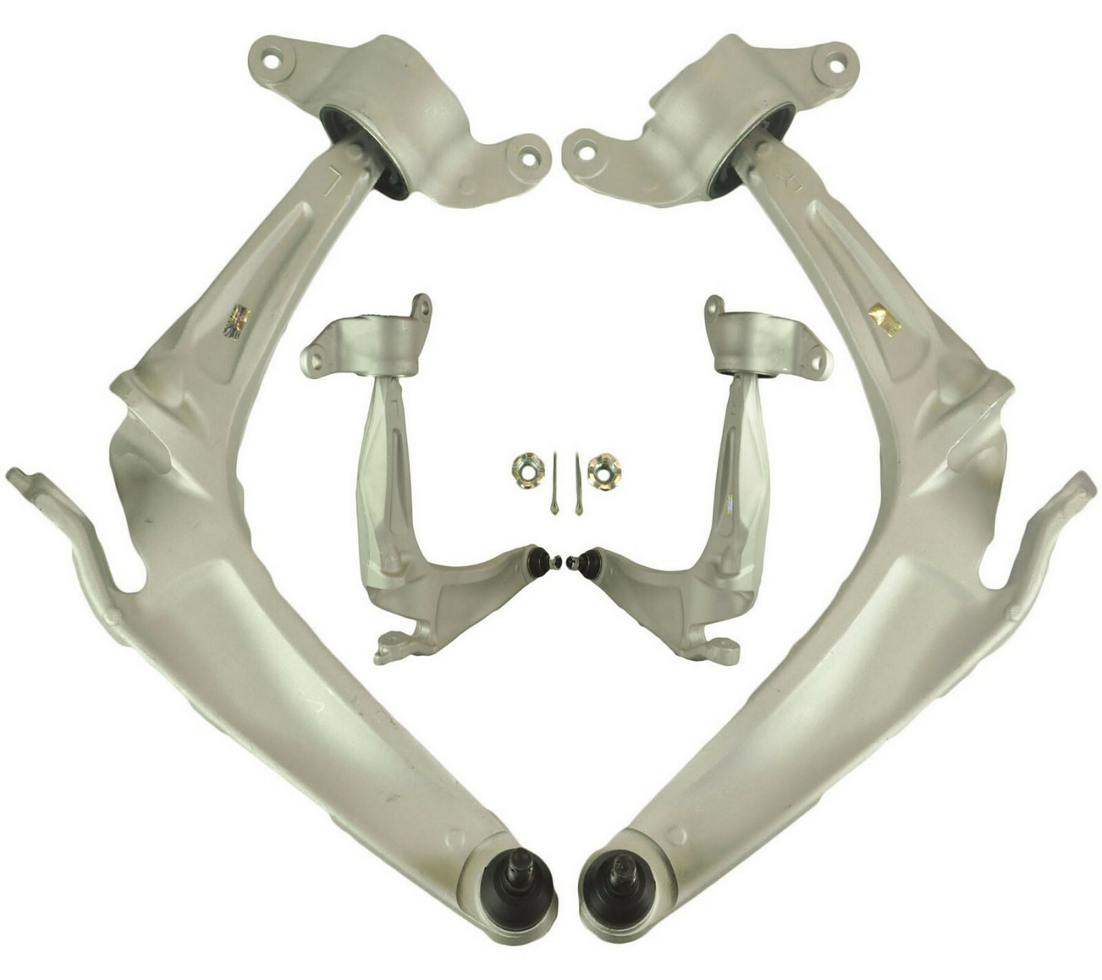 Pair Front Lower Suspension Wishbone Control Arms For Honda Civic Mk8 1 ...
