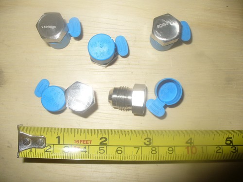 SSP PLUG-CRES 316-0.375 FLARE-37 DEG FLARE 5EA | eBay