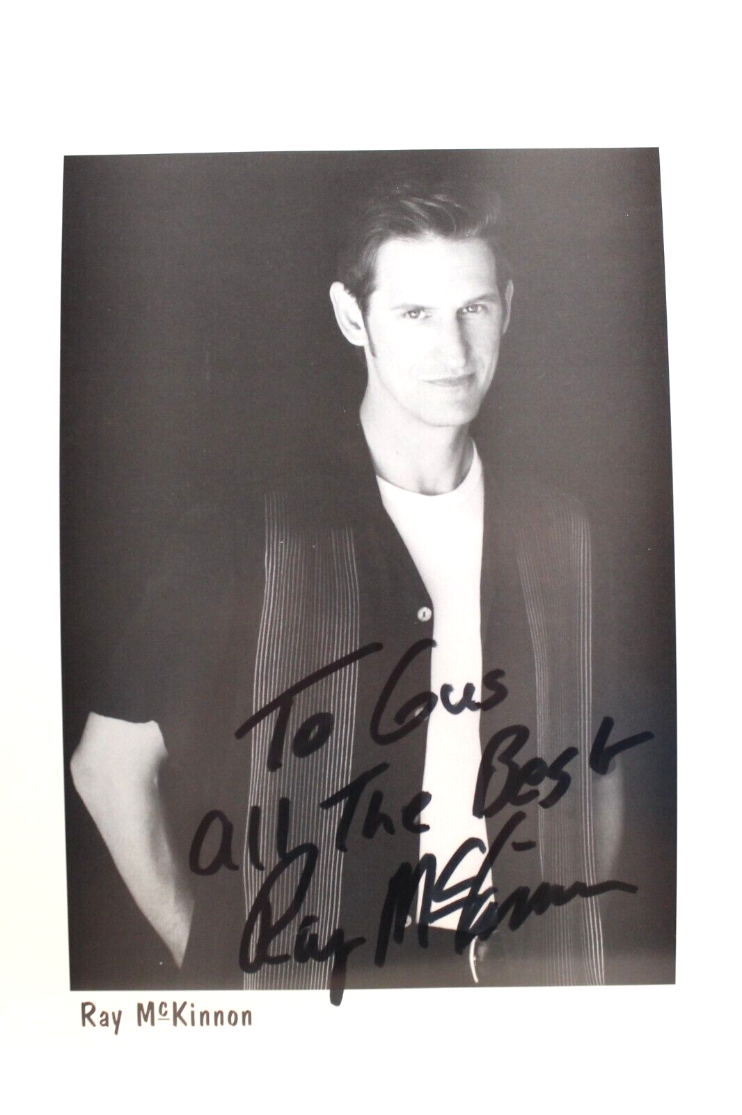 Ray McKinnon Ins Signed Autographed B/W 8x10 Photo RECTIFY-SONS OF ...
