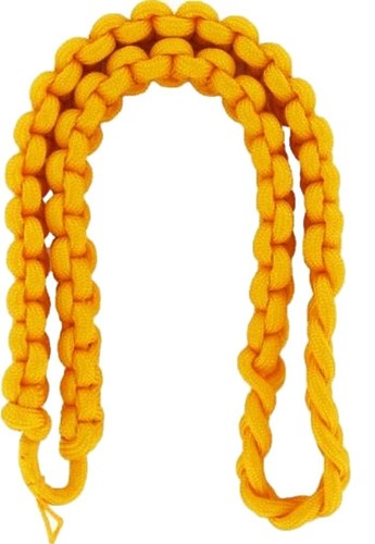 US ARMY SHOULDER CORD INTERWOVEN YELLOW Color CAVALRY ARMOR | eBay