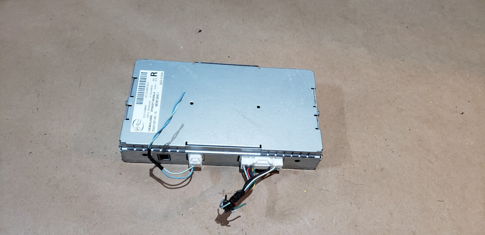 2011 INFINITI G37 BLUETOOTH COMMUNICATION CONTROL MODULE 28383JJ50D OEM ...