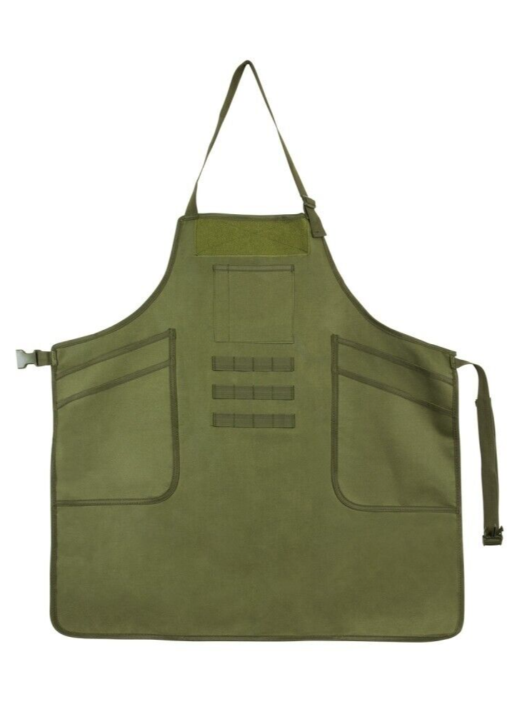 VISM Gunsmith Expert Apron Double Layer Tactical Garage Hobby Utility ...