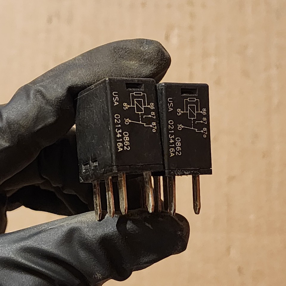 (2X) Mopar Tyco 5 Pins Relay 56049018AB OEM 72472M/72472W tested OEM | eBay