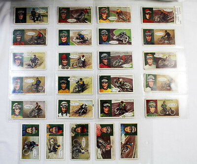 Vintage Motorcycle Racing Trade Card Sets 1920's - Two Sets | eBay