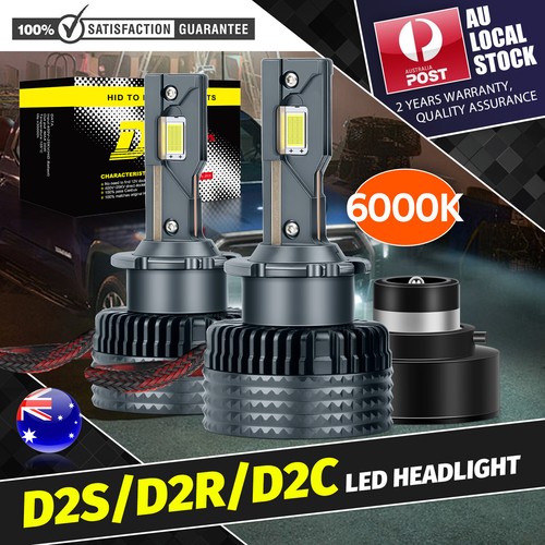 D2S LED Headlight Bulbs Globes for Honda Subaru Mazda Toyota Replace ...