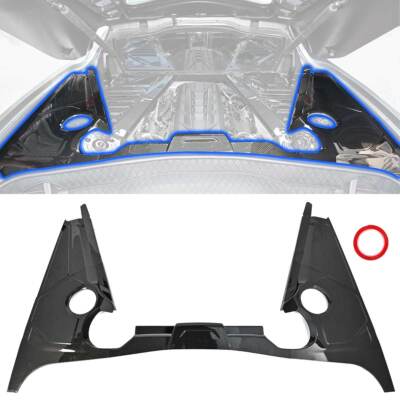 Carbon Fiber Rear Engine Bay Panel Cover Frame Guard For Corvette C8 ...