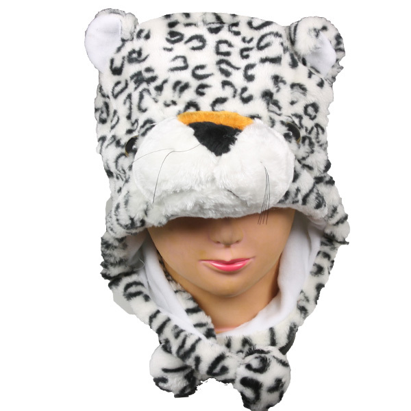 New Cartoon Animal Hat Winter Hat Fluffy Plush Hat Warm Cap Earmuff ...