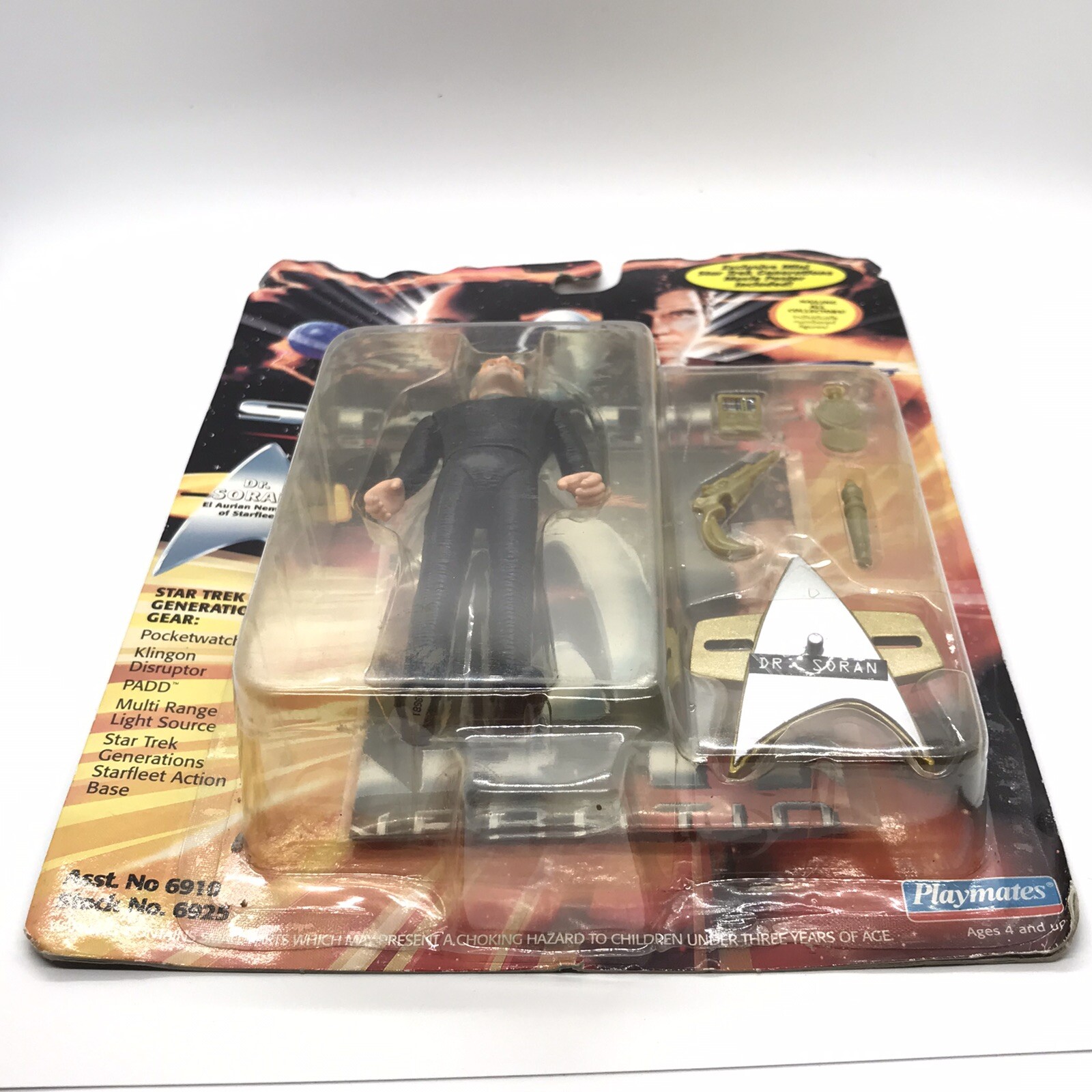 VTG Star Trek Generations Dr. Soran (1994) Playmates Toys Action Figure ...
