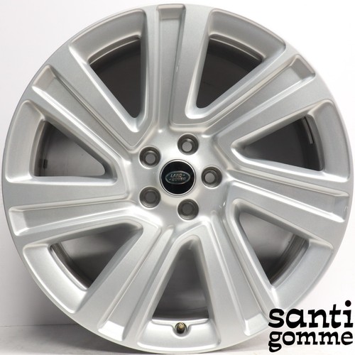 4 rims Alloy range rover Vogue 9,5 X 22 " Silver Original M8E2-1007-EA ...