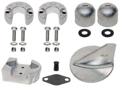 NEW aluminum Anode Kit MerCruiser Alpha 1 Gen I zinc salt water ...