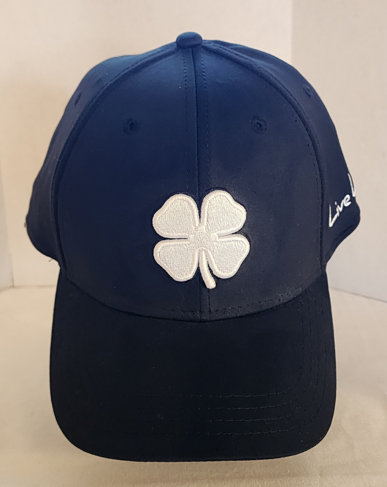 Black Clover Premium Clover 41 Fitted Hat Black/White… - Gem