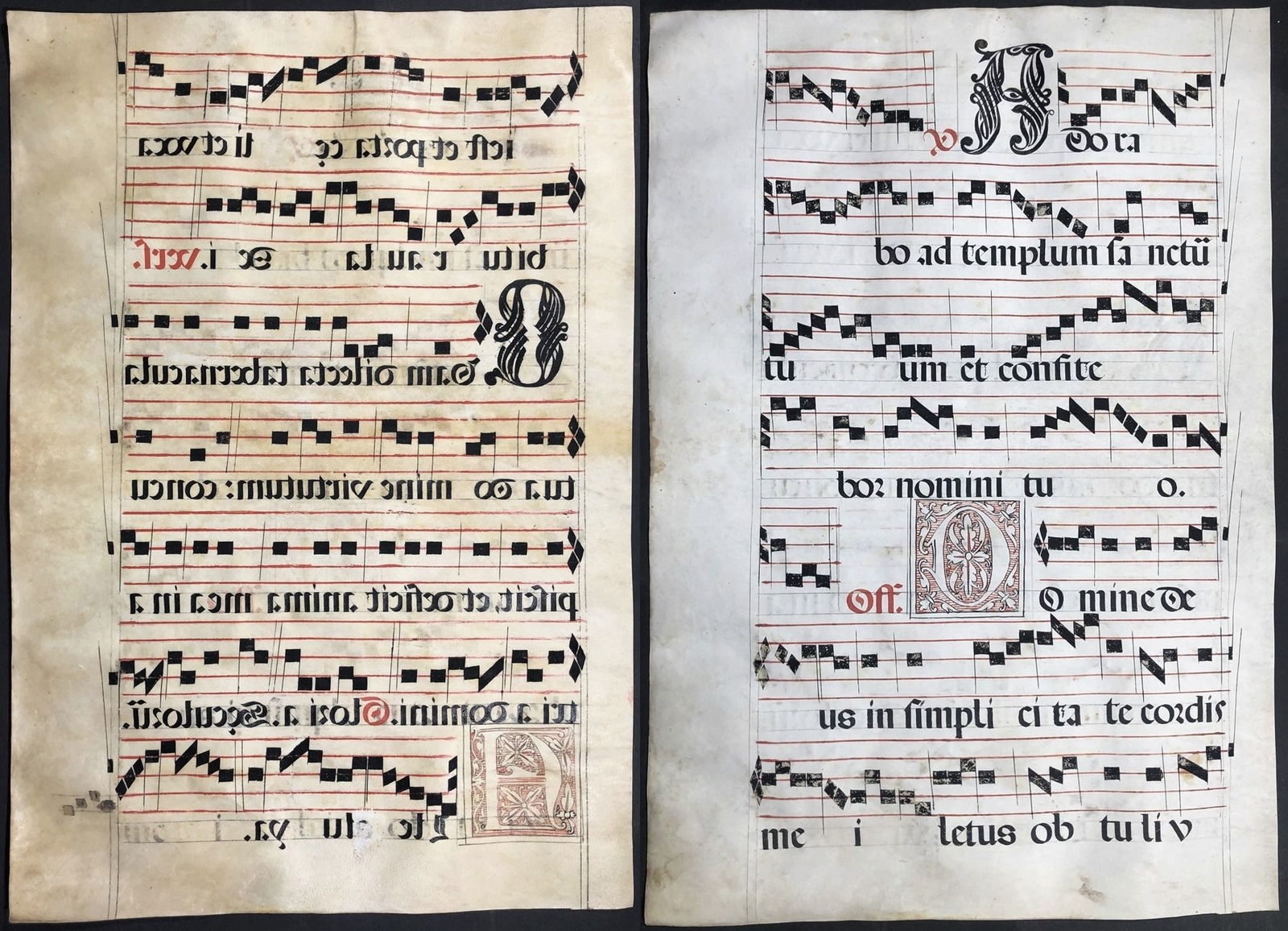 Antiphonar Pergamena Grafia Spain Spanish Manuscript 17th Century 47 | eBay