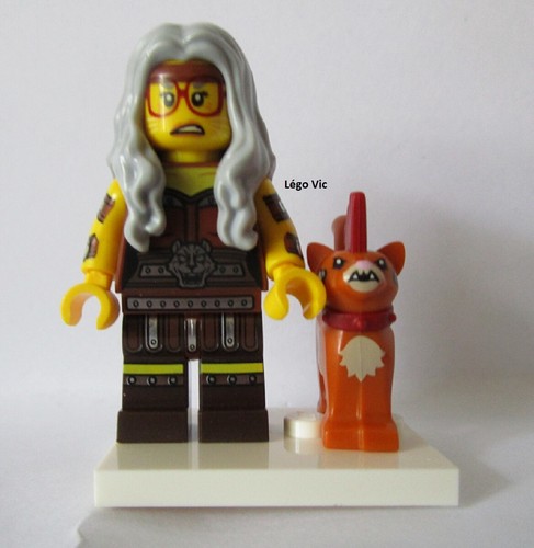 Lego 71023 Figurine Série Movie 2 Sherry Scratchen-Post Scarfield socle ...