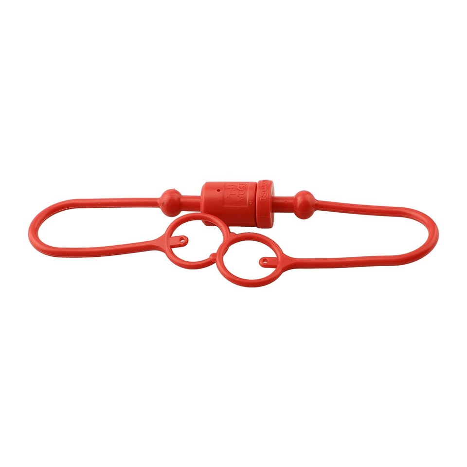 14 Inch Hydraulic Quick Disconnect Dust Cap Set for ISO A Coupler 2 ...