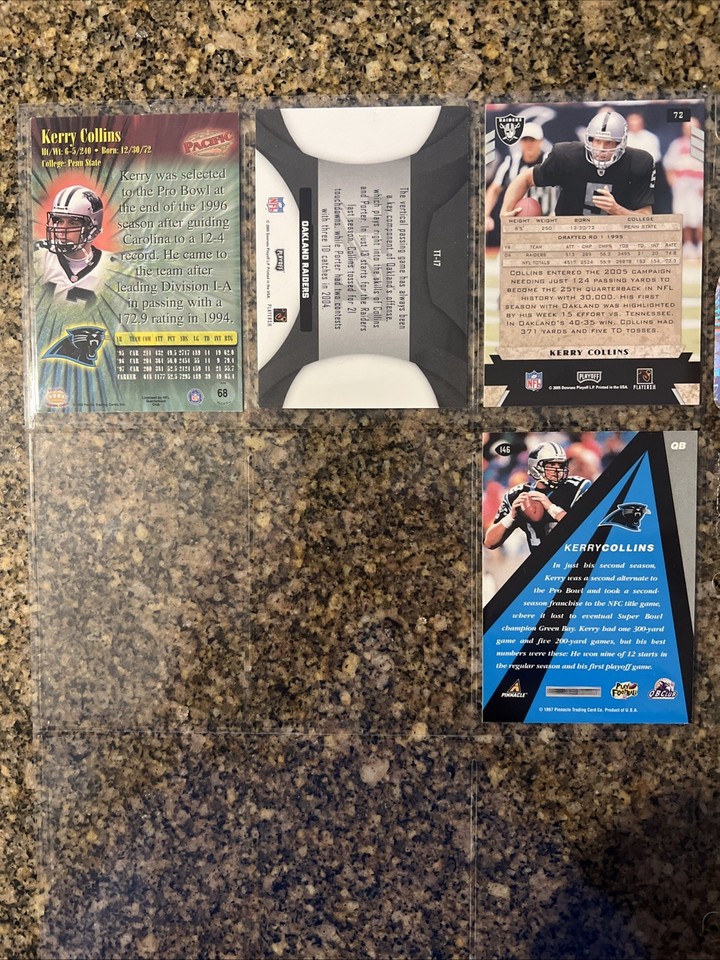 (13) Kerry Collins Cards | eBay UK