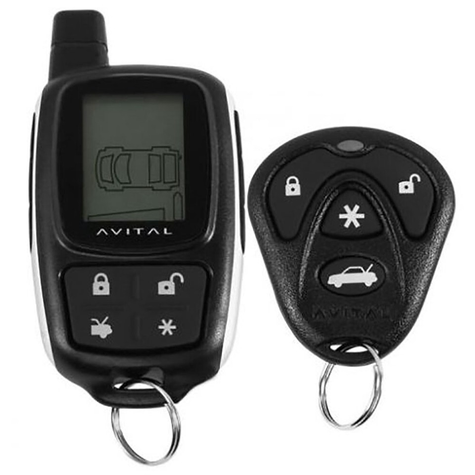 Avital 2-Way LCD Remote Start w/ Security (2 Remotes Total) | eBay