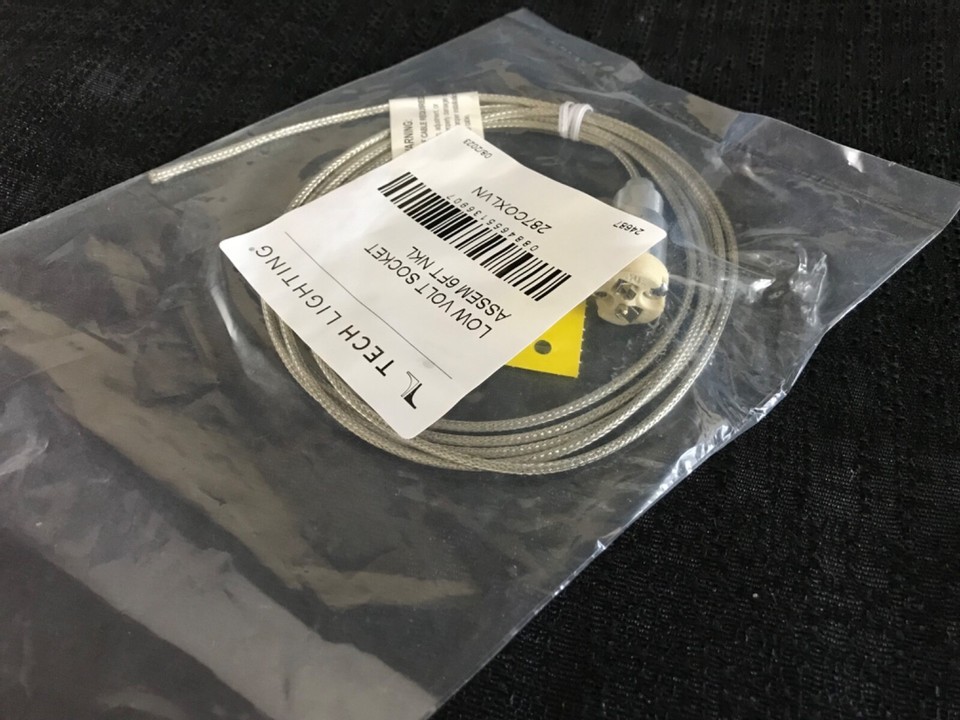 Tech Lighting Replacement Low Voltage Pendant Socket 6’ 287COXLVN | eBay