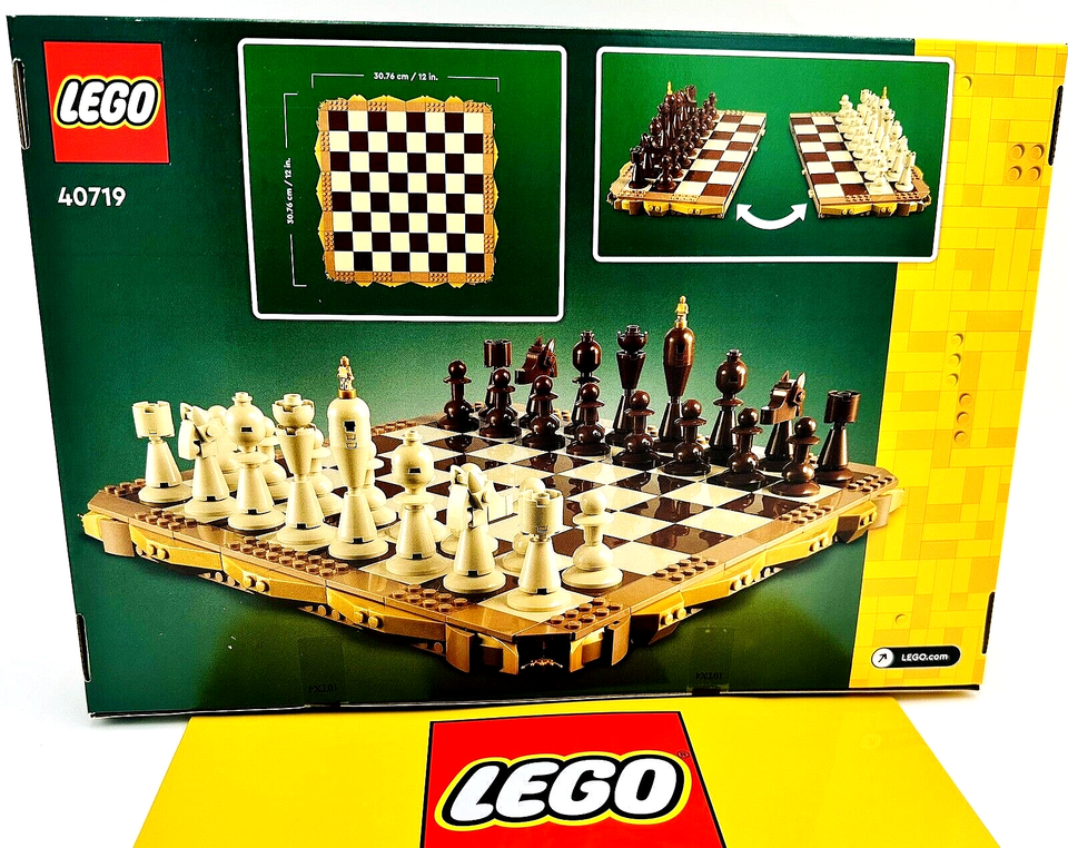 LEGO 40719 Traditional Chess Set (2 in 1 includes Checkers) | eBay