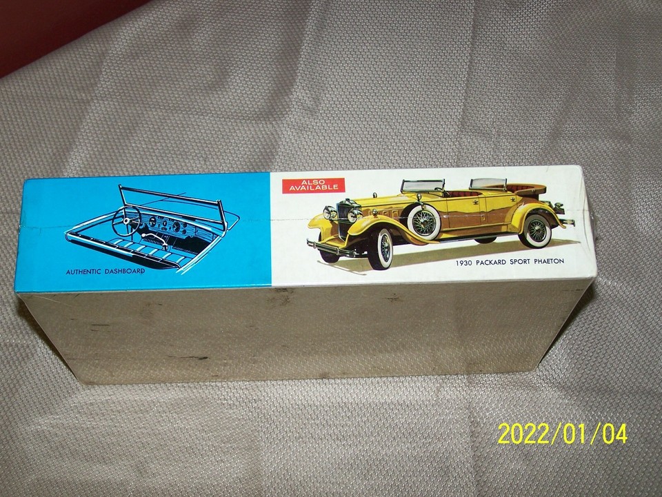 VINTAGE HUBLEY PACKARD DIETRICH CONV-VICTORIA ~ METAL MODEL KIT No ...