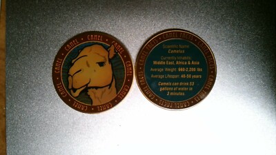 CHALLENGE COIN CAMEL FACTS CAMELUS MIDDLE EAST AFRICA ASIA | eBay