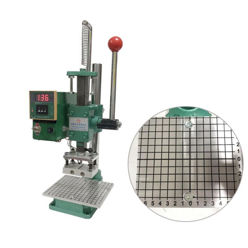 220V/110V Logo Printing Machine Hot Press Hot Stamping Creasing ...