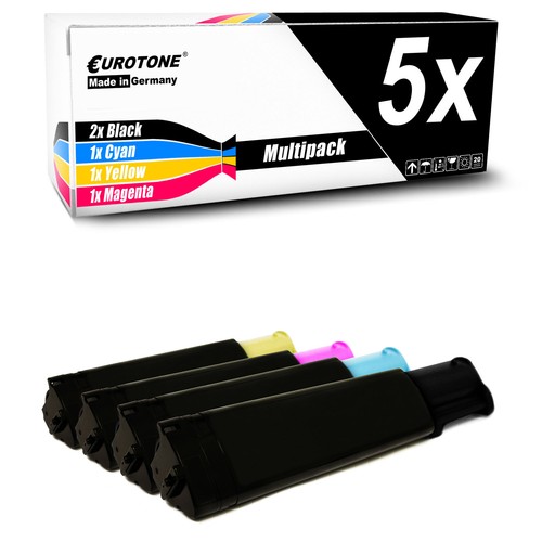 5x Eurotone Toner Alternative f r Epson C13S050187 - C13S050190 4060233582762 | eBay.de