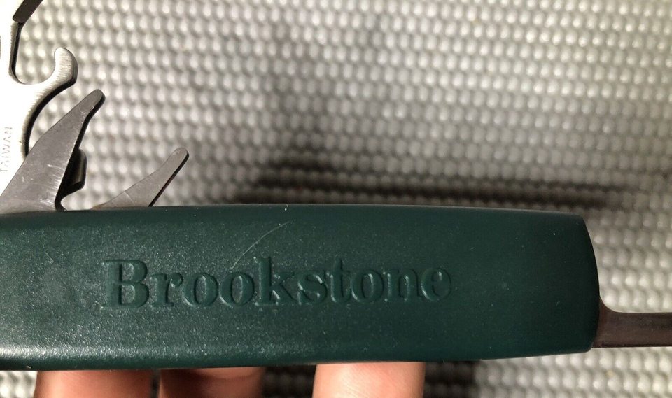 BROOKSTONE GOLF KNIFE MULTI TOOL WITH/RED LED | eBay