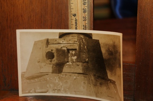 Original Antique WWI Photo World War I Tank Turret | eBay