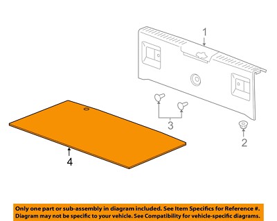 GM OEM 16-22 Spark Rear Body Floor Interior Trim-Floor Cover 42392701 ...